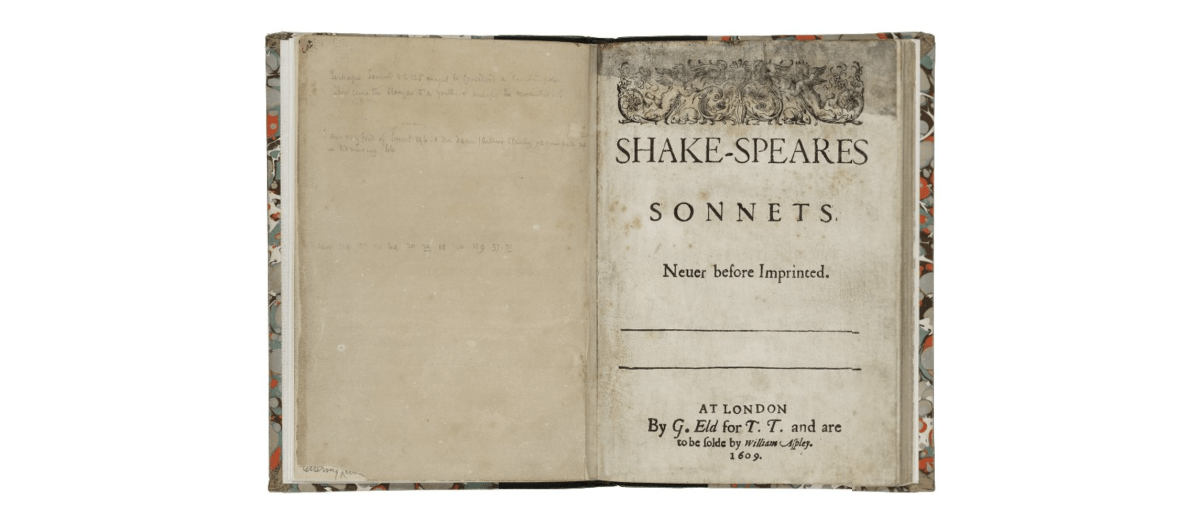 Shakespeare’s Sonnets 1609-1790 – Editing Shakespeare